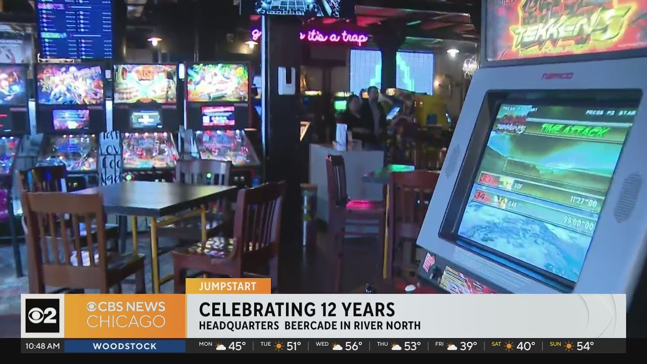 Headquarters Beercade celebrating 12 years - YouTube