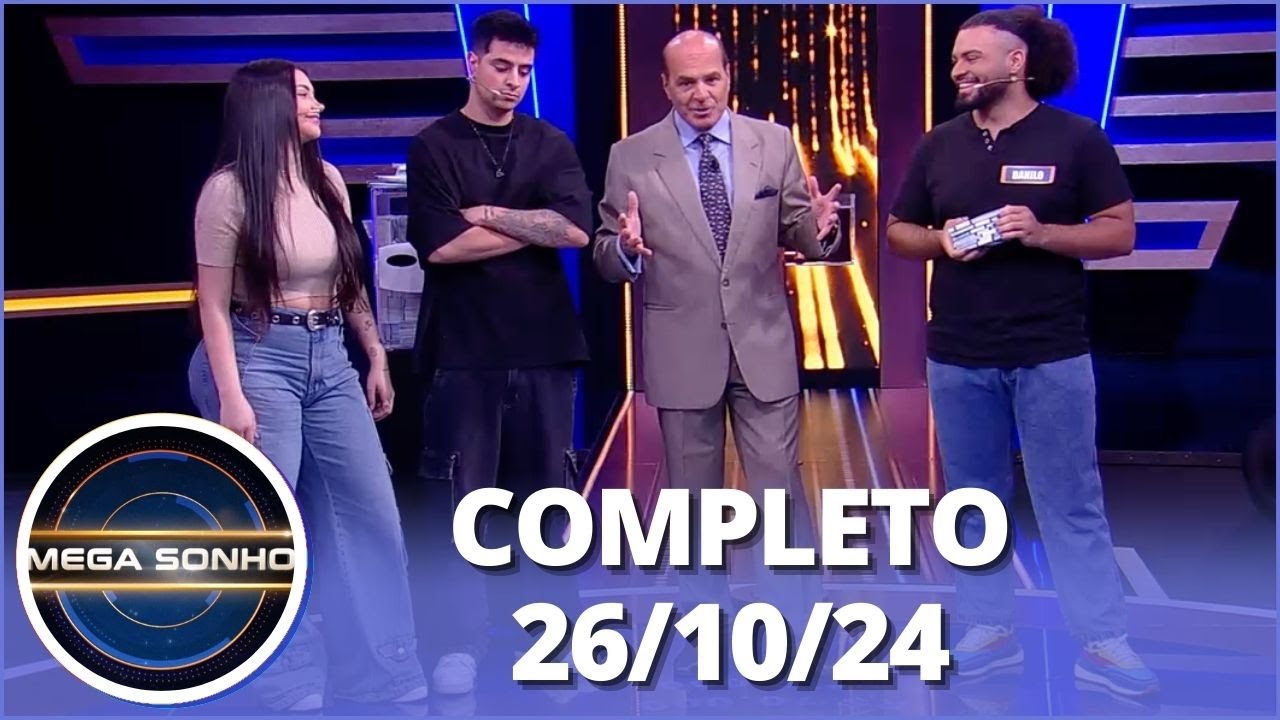 Mega Sonho: Victor "Coringa" e Tainá Costa (26/10/24) | Completo - YouTube