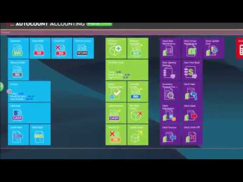AutoCount New Version - V2.0 - YouTube