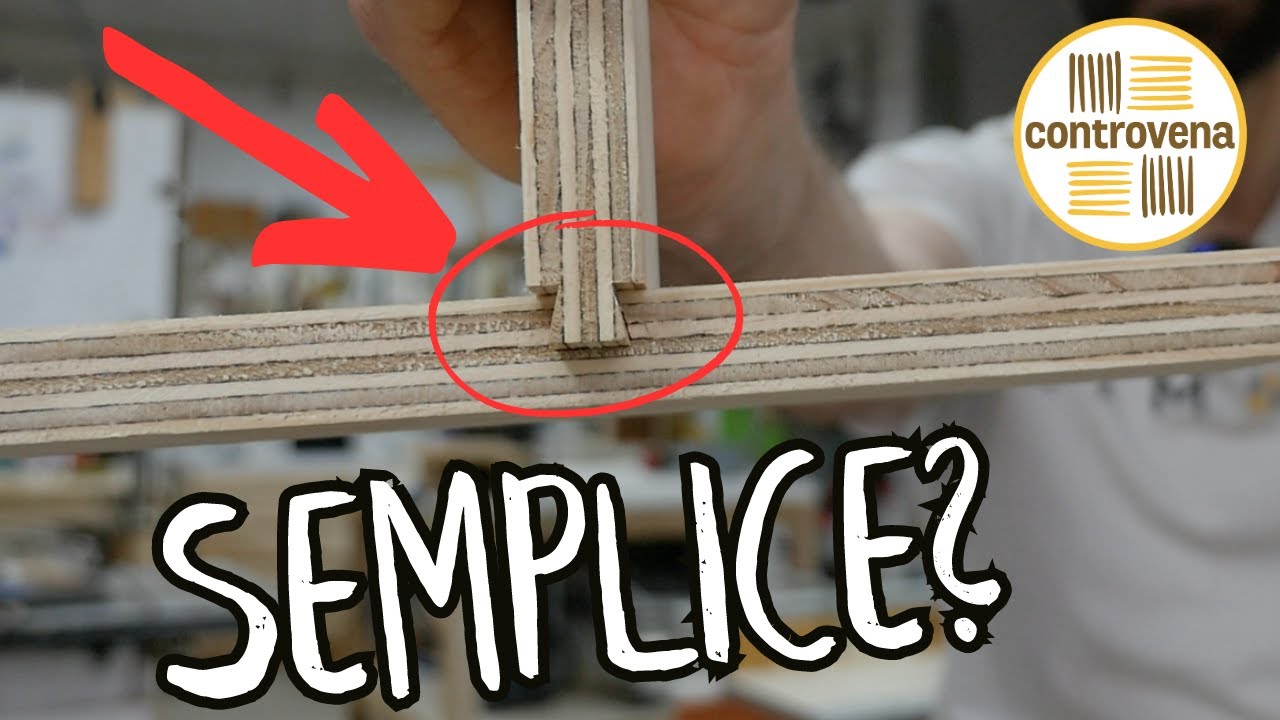 INCASTRO A CODA DI RONDINE | 3MDF #47 | 3 Minuti di Falegnameria, fai ...