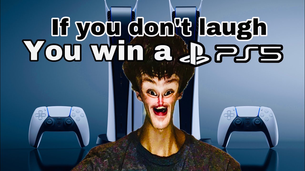 If you don’t laugh, you win a PS5! (TRY NOT TO LAUGH CHALLENGE) - YouTube