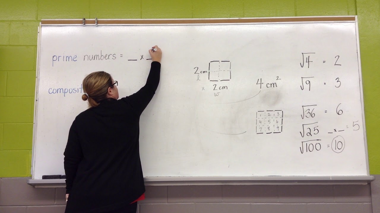 Square roots and prime and composite numbers - YouTube