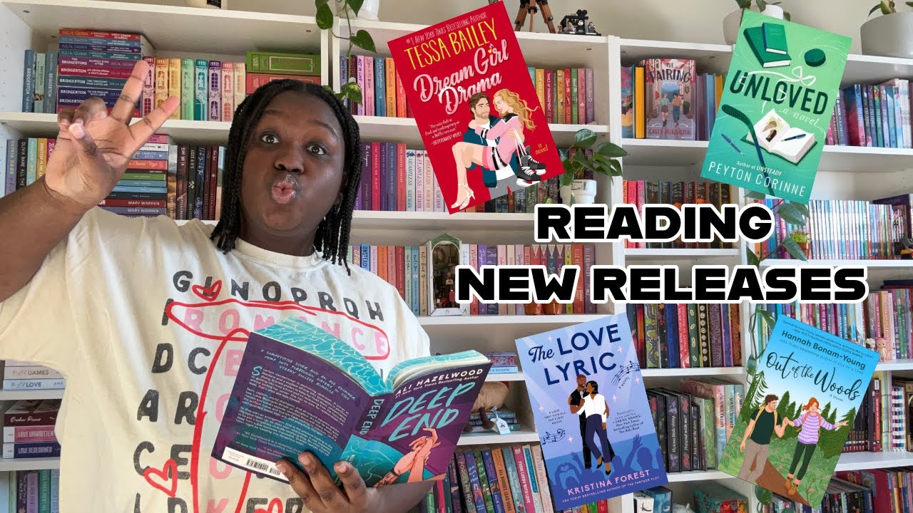 reading vlog: reading new releases 📚 - YouTube