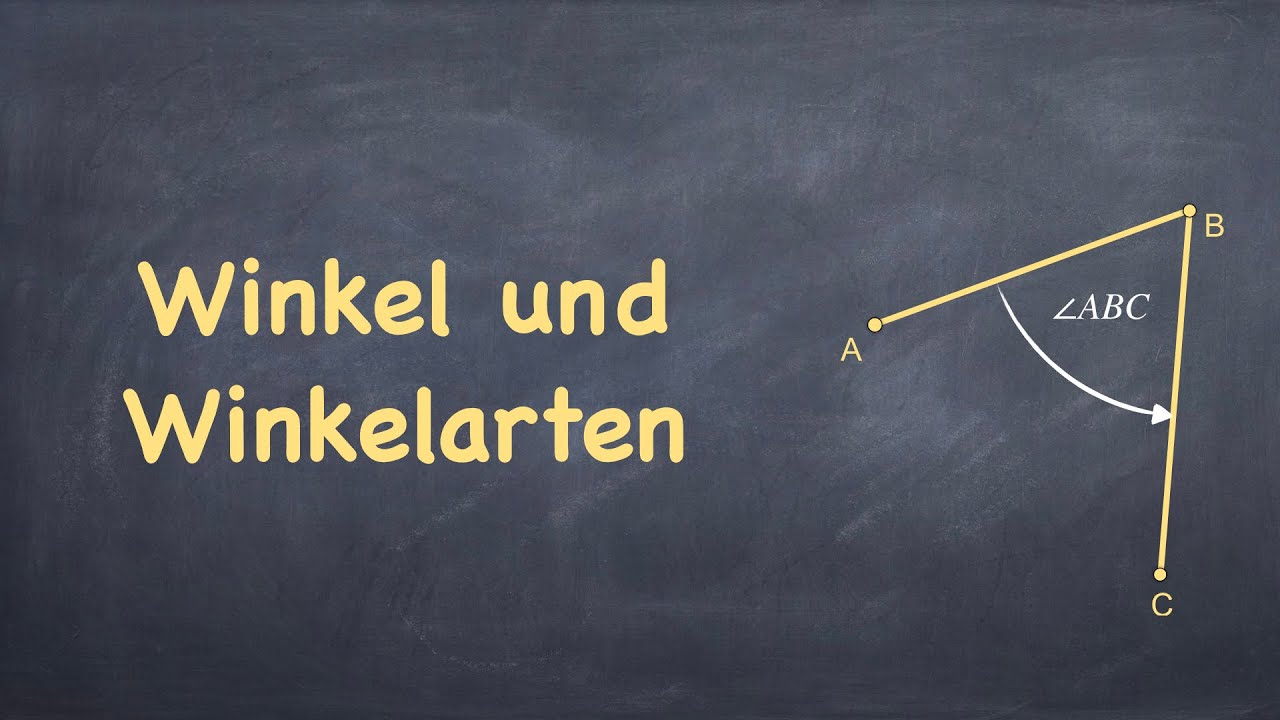 Winkel und Winkelarten - YouTube
