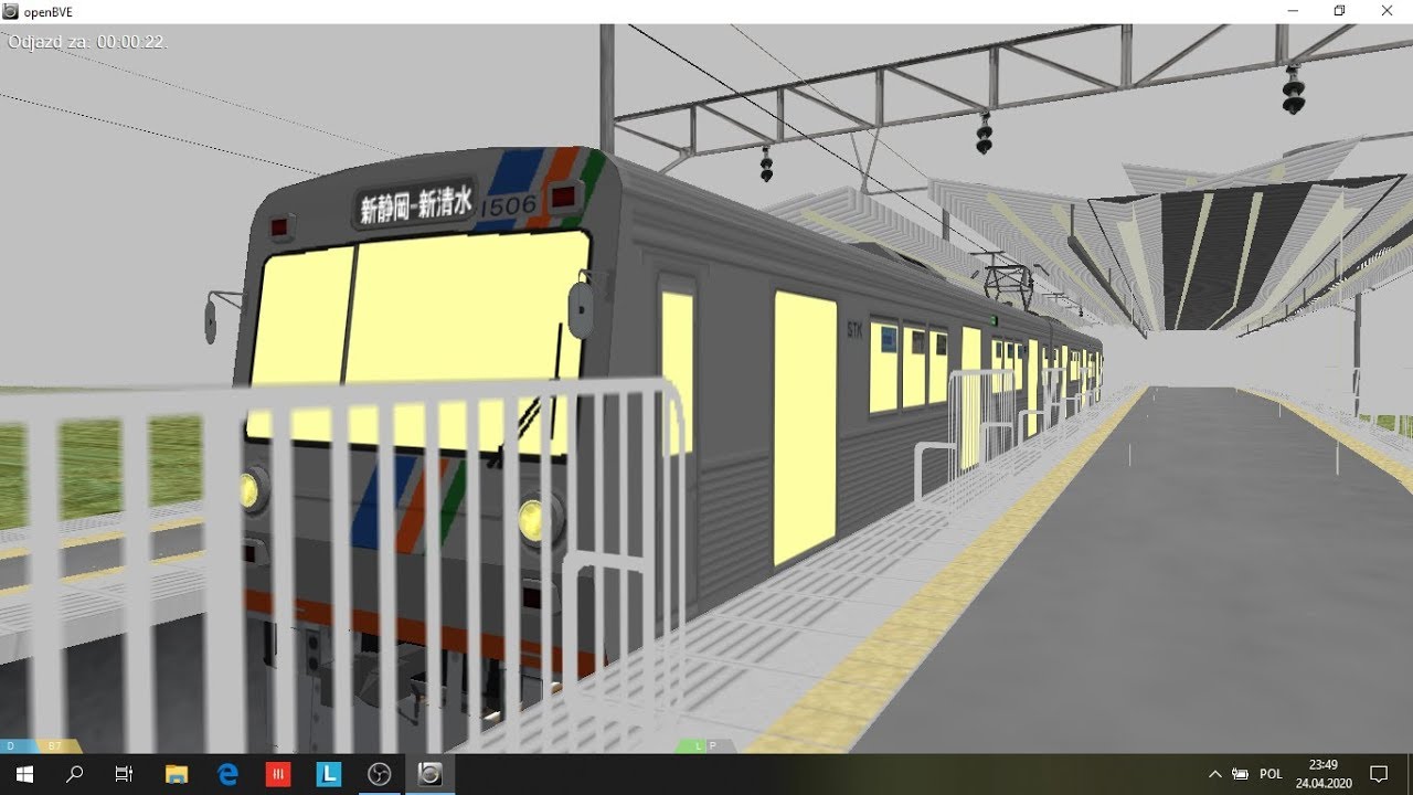OpenBVE Shizuoka Railway Line (Local) 1000 Series - YouTube