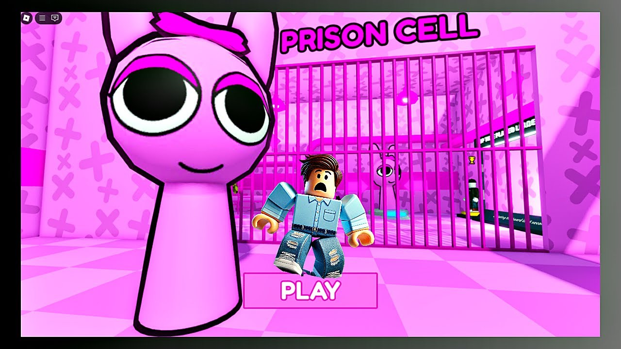 PRISON RUN - Pink Sprunki - YouTube