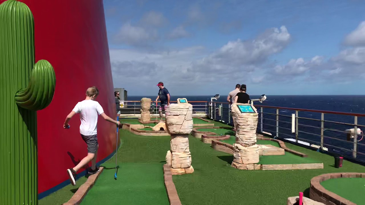 Cruise Mini Golf Feb 2020 - YouTube