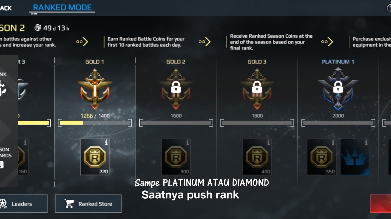 Push push push rank😁😁 - YouTube