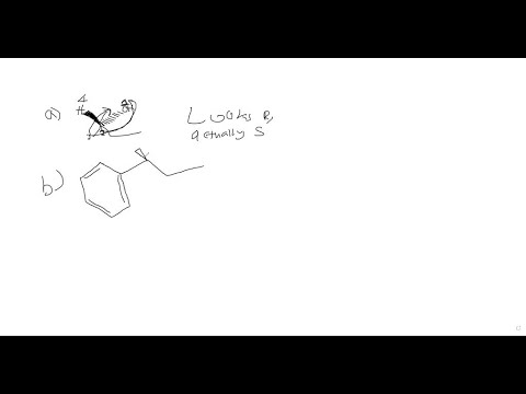 Assign R or S configuration to each chirality center in the following ...