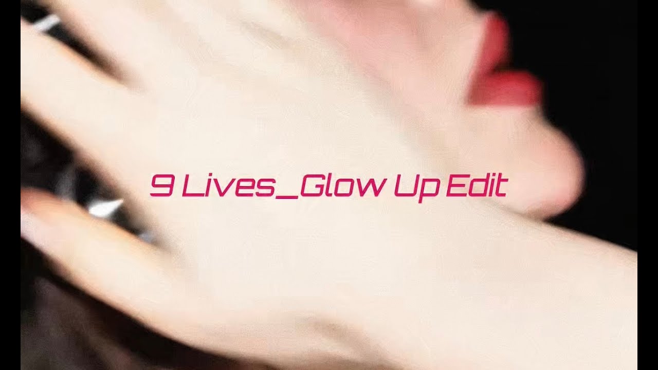 Milan Gavris - 9 Lives_Glow Up Edit (Lyric Visualizer) - YouTube