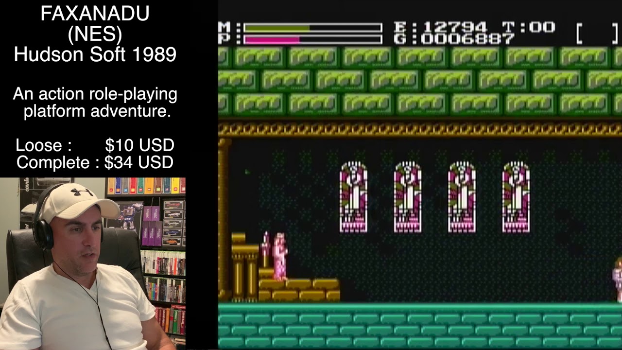 Faxanadu NES Let's Play (Part 2 of....) Nintendo Hudson Soft - YouTube