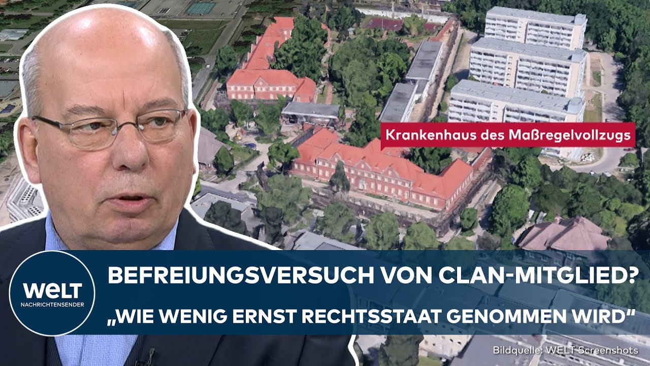 BERLIN-BUCH: Gefängnisausbruch! Remmo-Clan soll Befreiungsversuch mit ...