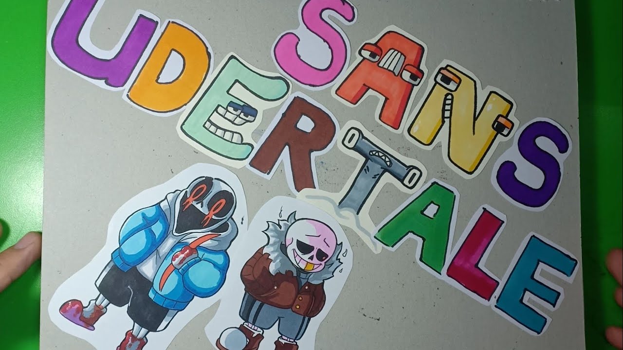 MAKE A SANS UNDERTALE GAME BOOK Làm Sách sans Pháp Sư - YouTube