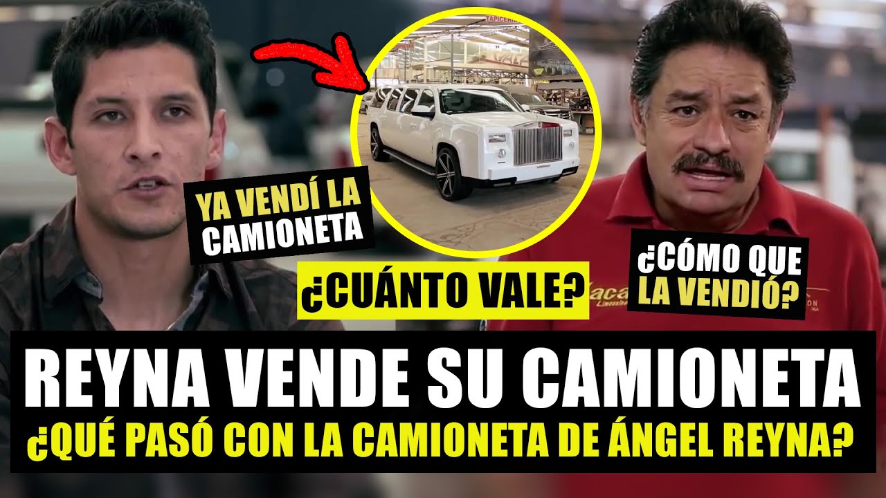 ¿CUÁNTO CUESTA LA CAMIONETA de Ángel Reyna HECHA POR Martín Vaca? ¡ESTÁ ...