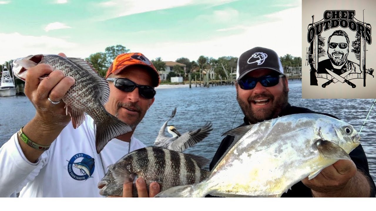 INDIAN RIVER MIXED BAG FISHING (CATCH CLEAN COOK) POMPANO - YouTube