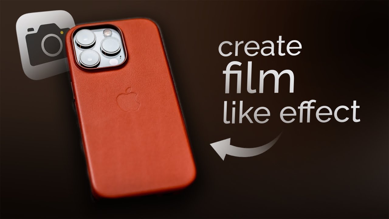 How to Create Film Like Effect iPhone Videos (explained) - YouTube