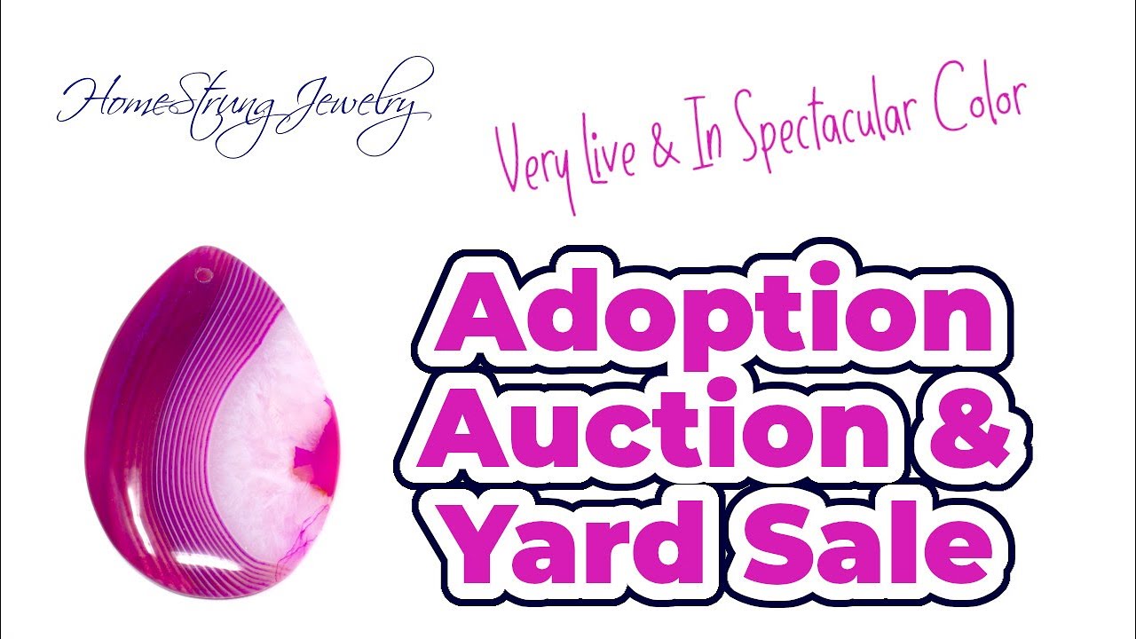 Join Us for an Adoption Auction & Yard Sale - YouTube