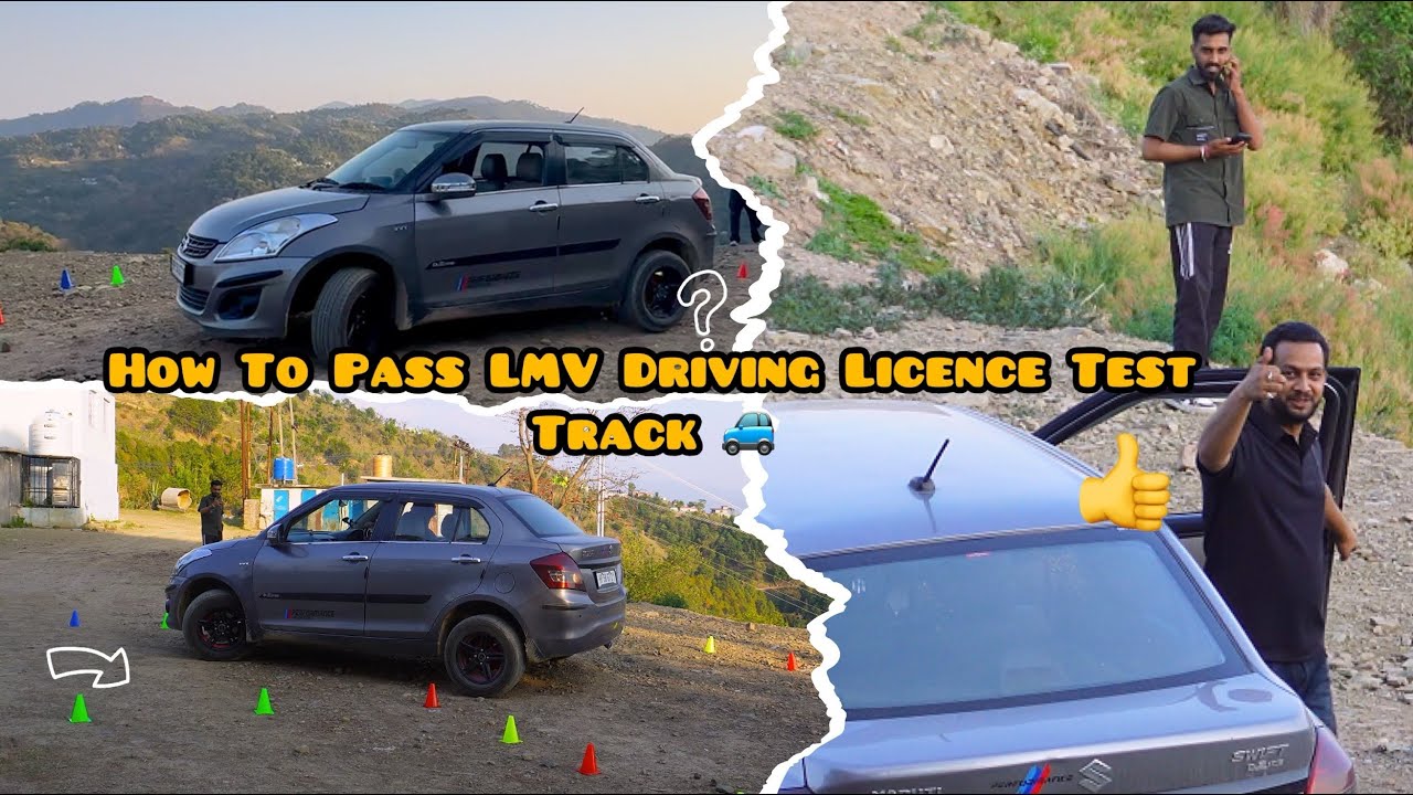 HOW TO PASS LMV DRIVING LICENCE TEST TRACK 🤔 @Aj7_Vlogs ⁠@Himstarprk ...