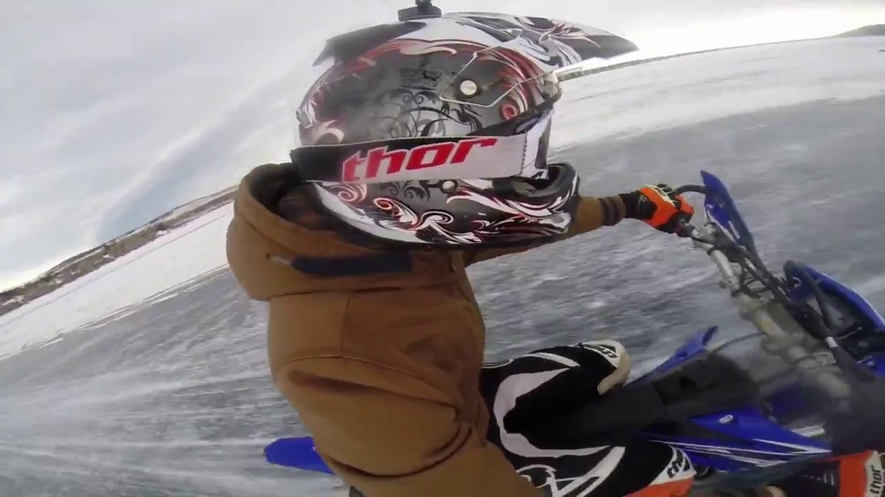 Ghost Lake Ice Riding - YouTube