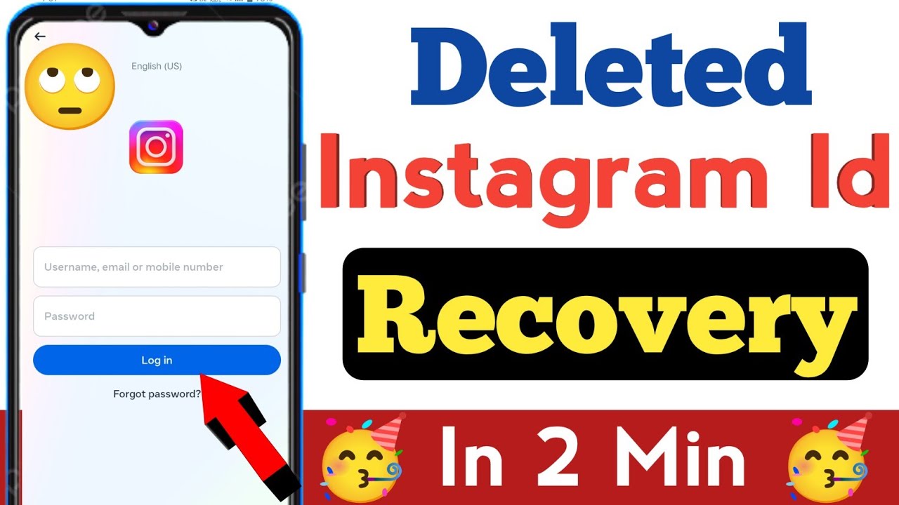 How to recover deleted instagram account | Get back delete instagram ...