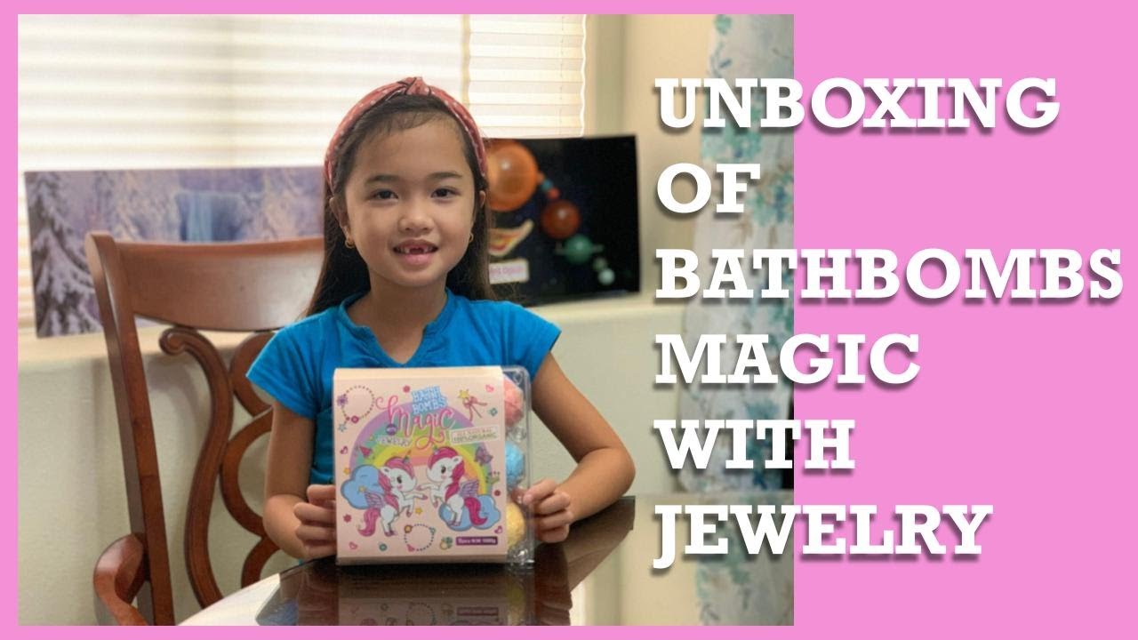 Unboxing Of Bath Bombs Magic With Jewelry - YouTube