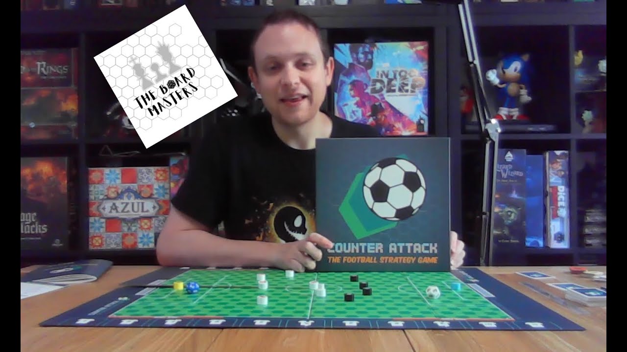 How to play Counter Attack! Like FIFA as a board game (only much better ...