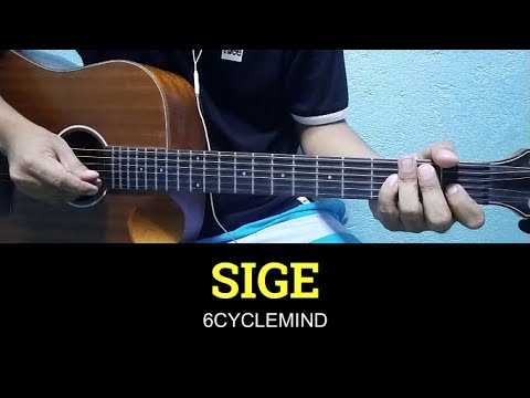Sige - 6cyclemind | Guitar Tutorial | Guitar Chords - YouTube