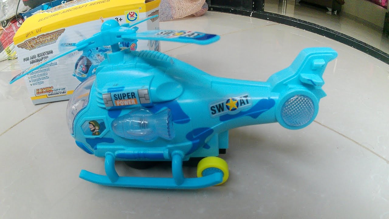 Helicopter Unboxing | Battery Operated Helicopter | helicopter for kids ...