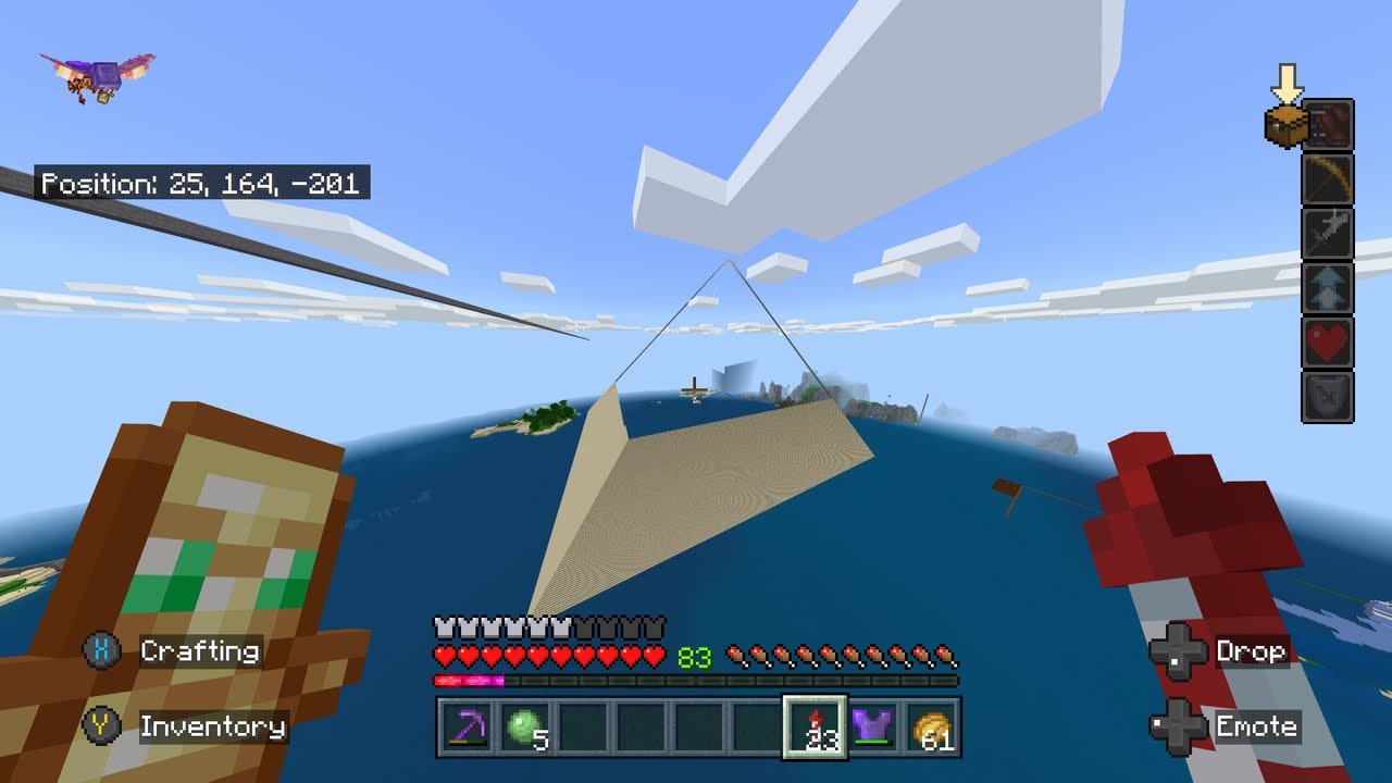 Building a Minecraft Pyramid pt 1 - YouTube