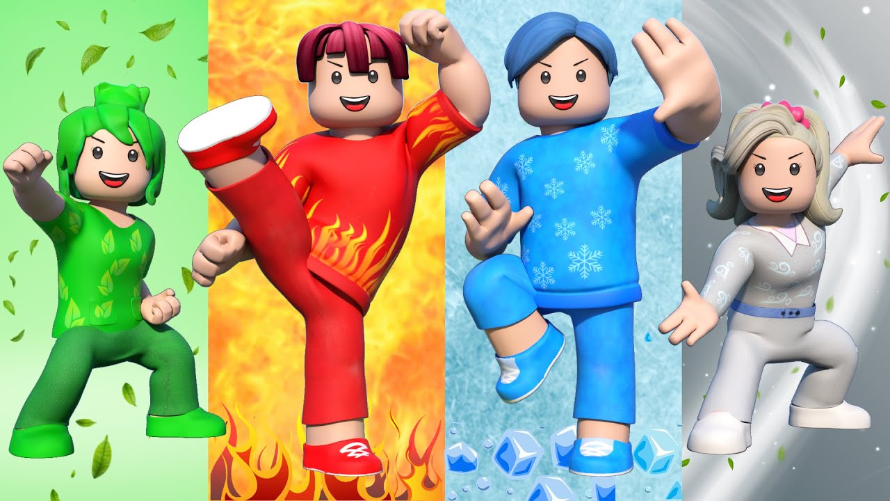 ROBLOX Brookhaven 🏡RP: Four Elemental Superheroes Reunion | Roblox Jack ...