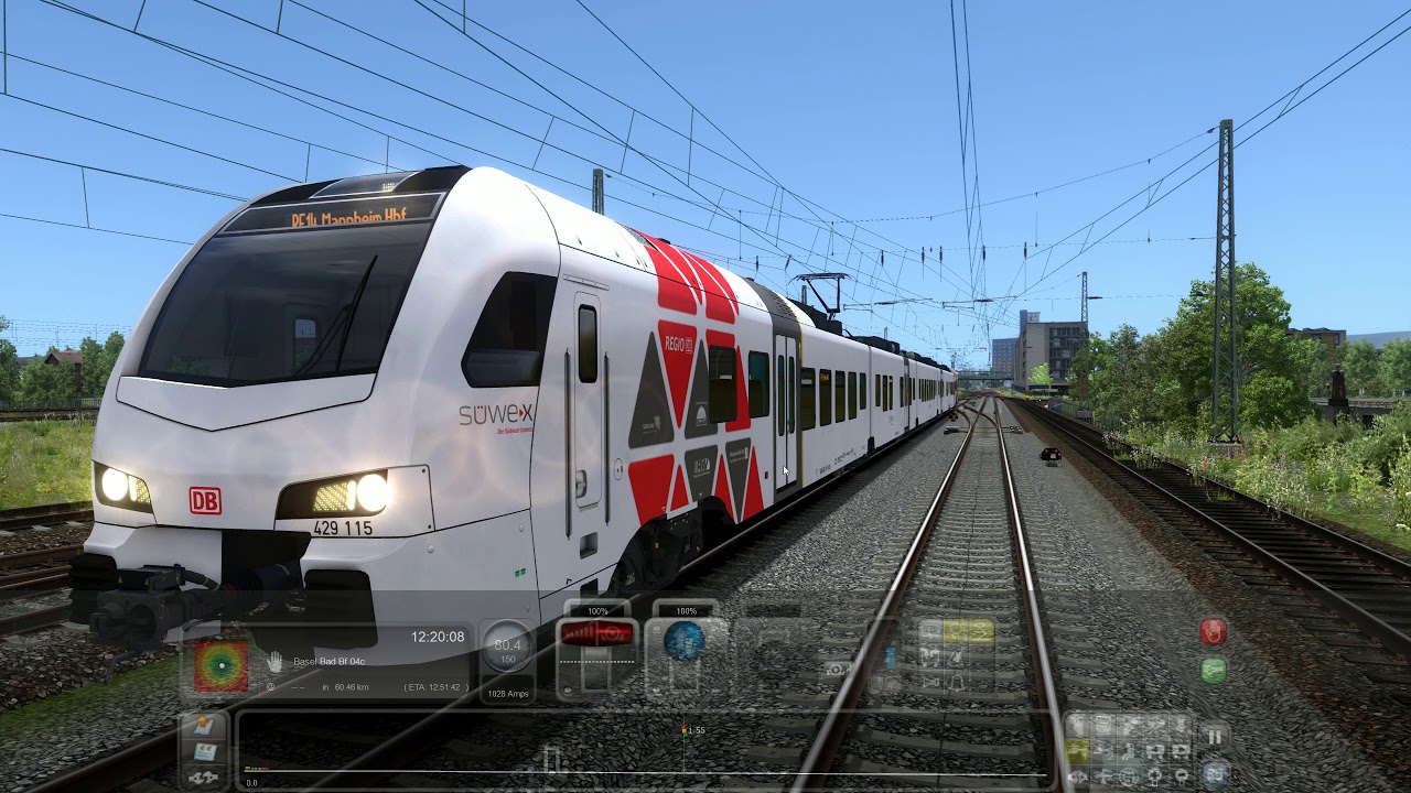 Chris Trains FLIRT 3 in DB Regio SuWex - YouTube