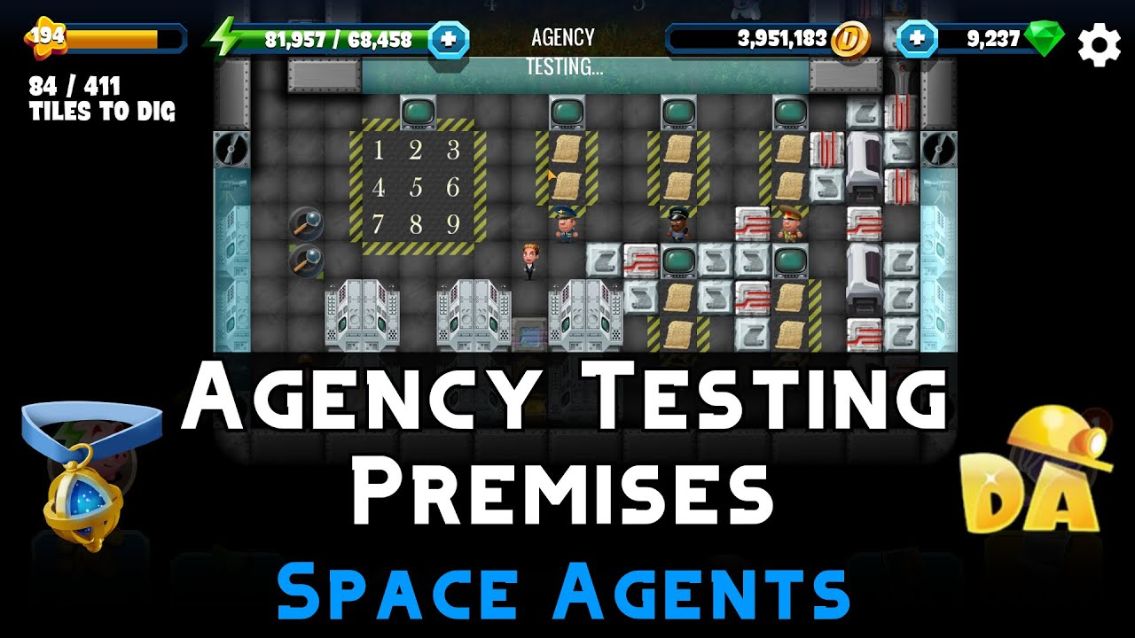 Agency Testing Premises | Space Agents #2 | Diggy's Adventure - YouTube