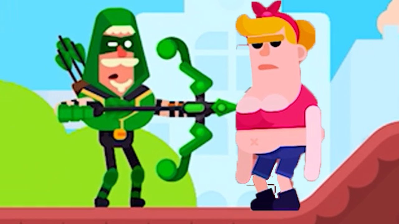 Bowmasters - Robin the Quickshooter Easy Normal Hard Tournament ...