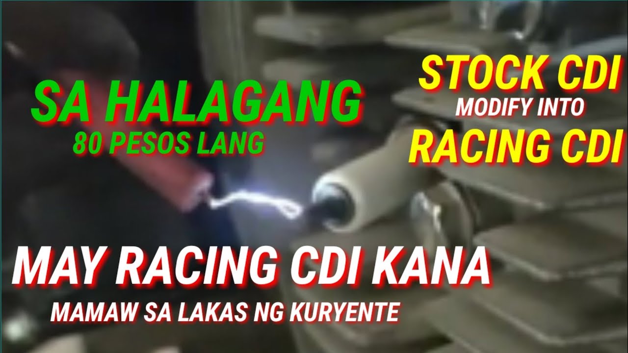 PAANO MAG MODIFIED NG STOCK CDI INTO RACING CDI！ - YouTube