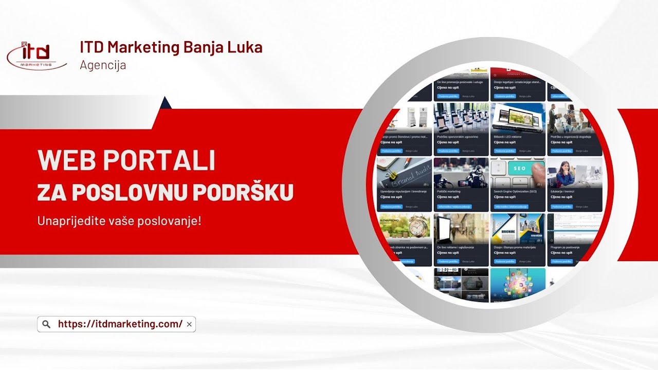Web portali za poslovnu podršku - YouTube