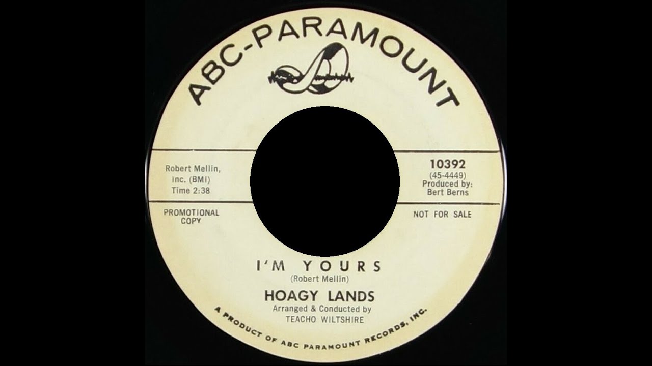 Hoagy Lands - I'm yours ABC DJ - Rare Killer - YouTube