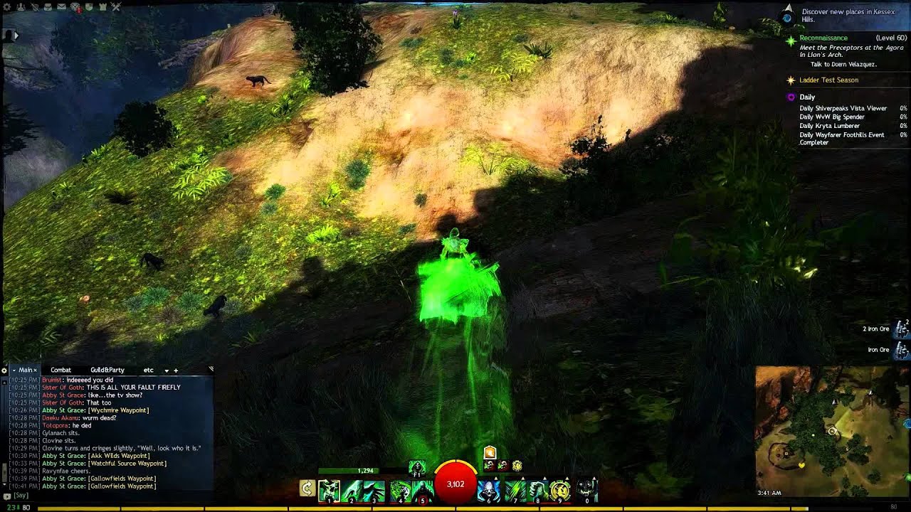 GW2 Resource Route: Brisban Wildlands - Silver - YouTube