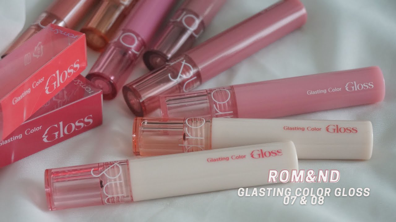 2024 NEW! ROMAND GLASTING COLOR GLOSS 07 & 08 | Lululand - YouTube