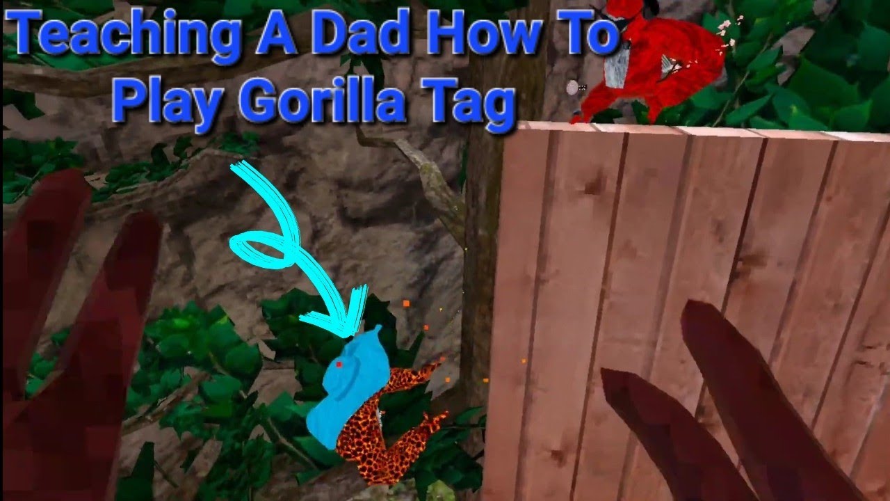 Teaching A Dad How To Play Gorilla Tag (vr) #virtualreality #gorillatag ...