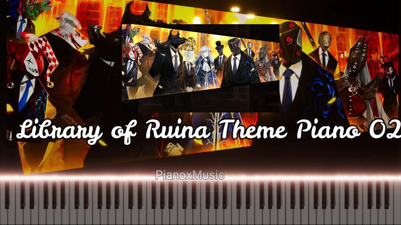 【100】Piano Mastery Made EASY with Library of Ruina Theme 2 【Piano ...