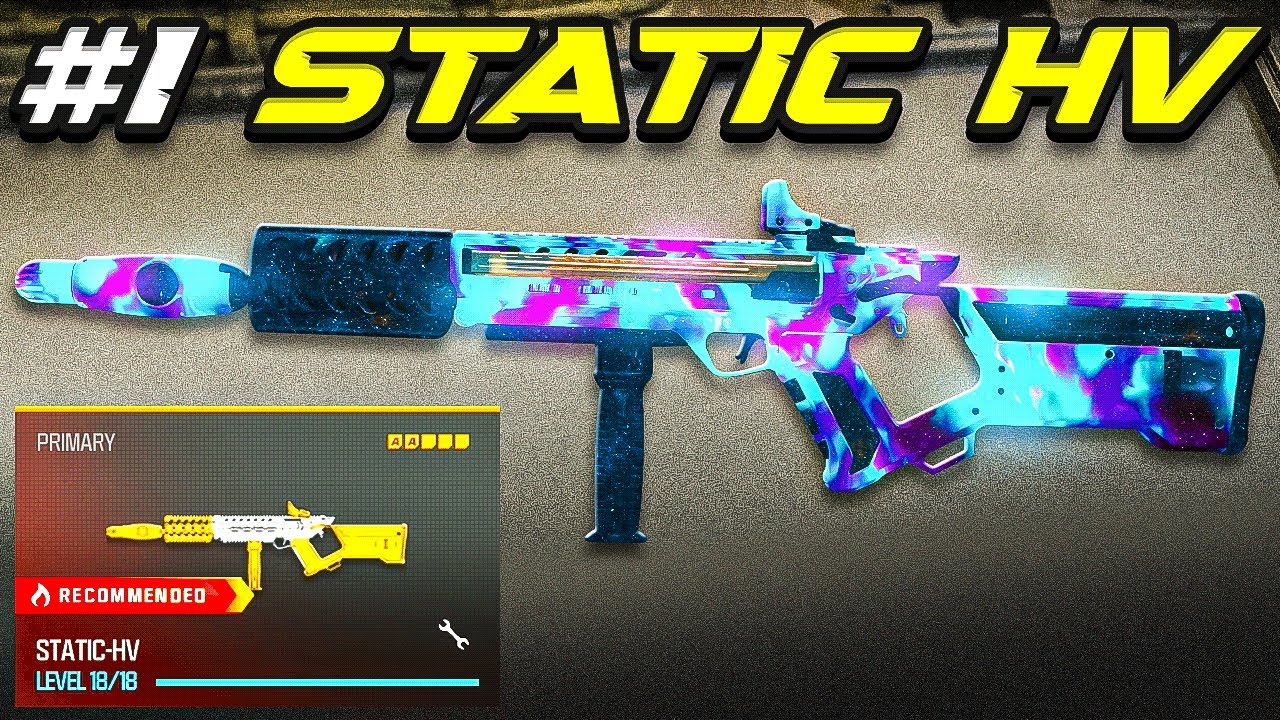this STATIC HV CLASS is NEW SMG META in MW3! (Best STATIC HV Class ...