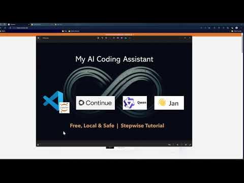 PERSONAL AI CODING ASSISTANT | Free, Local & Safe | Stepwise Tutorial | VSCode Extension ...
