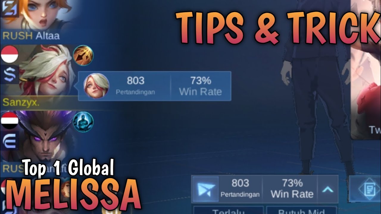 BACK TO SUPREME MELISSA ! Melissa Emblem & Build - Mobile Legends - YouTube