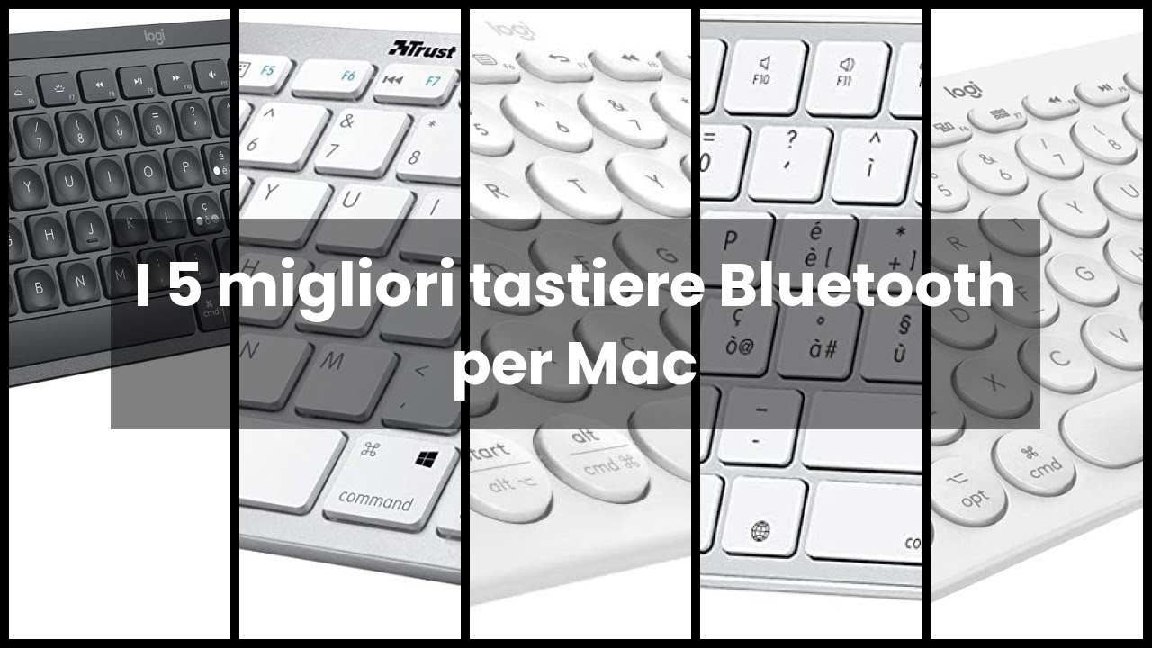 Tastiera bluetooth mac: I 5 migliori tastiere Bluetooth per Mac - YouTube