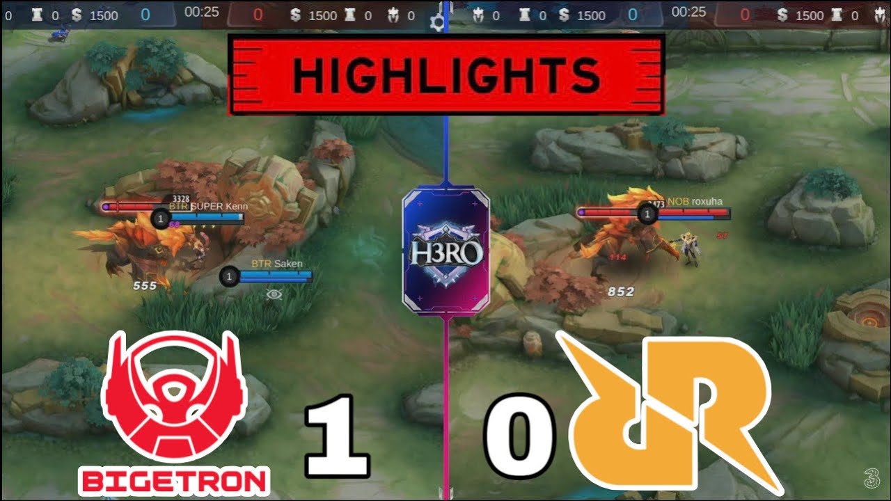 MLBB H3RO ESPORTS HIGHLIGHTS: BIGETRON ALPHA 1 : 0 RRQ SENA | GROUP ...