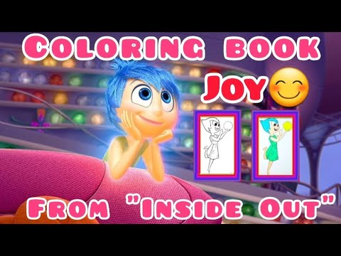 Coloring «Joy» | PIXAR - ''Inside out'' | Joy is one of the five ...