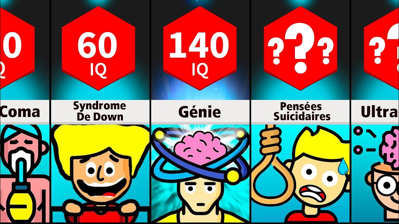 Comparaison : Vous à Des Niveaux De QI Différents - YouTube