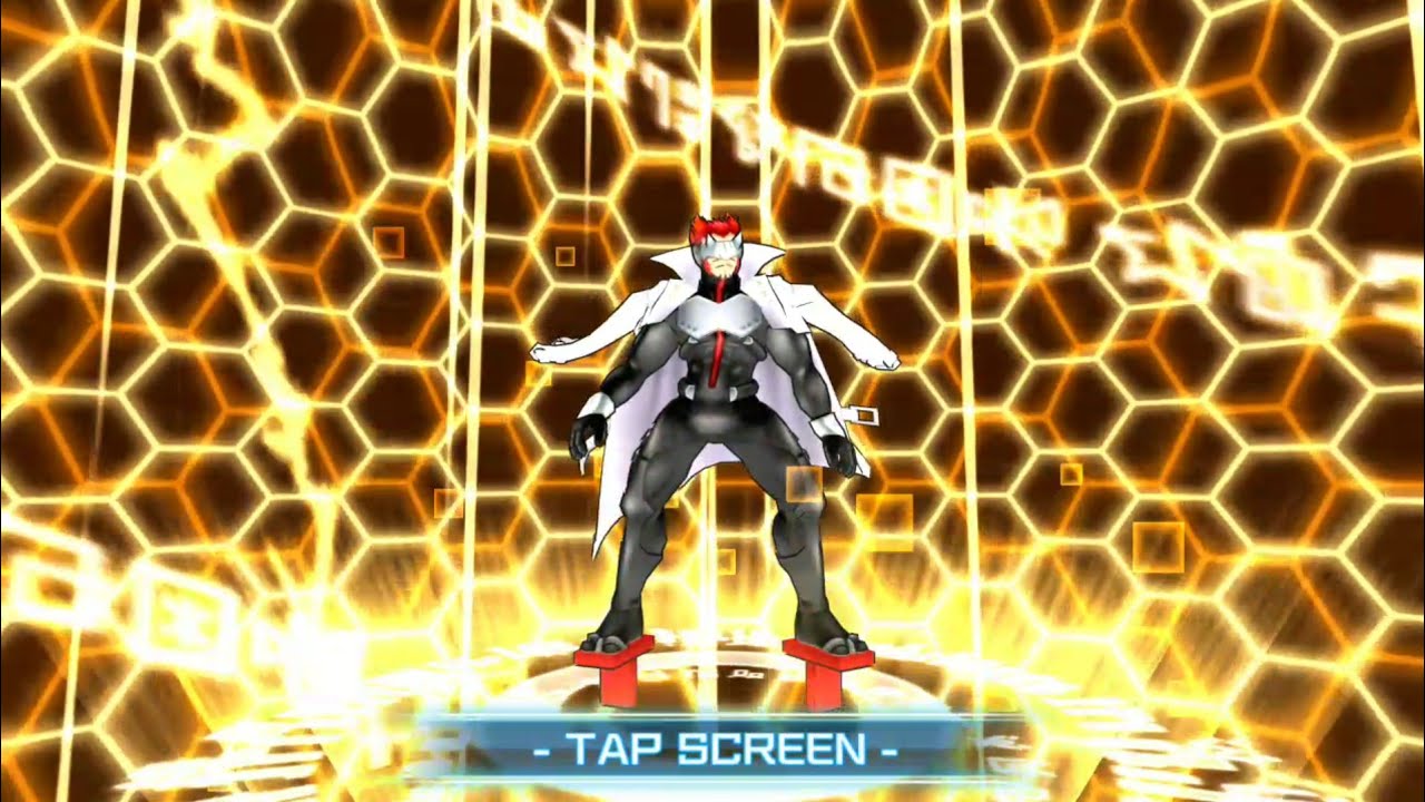 Digimon Linkz SkullMeramon Evolution Gankoomon (ガンクゥモン) - YouTube