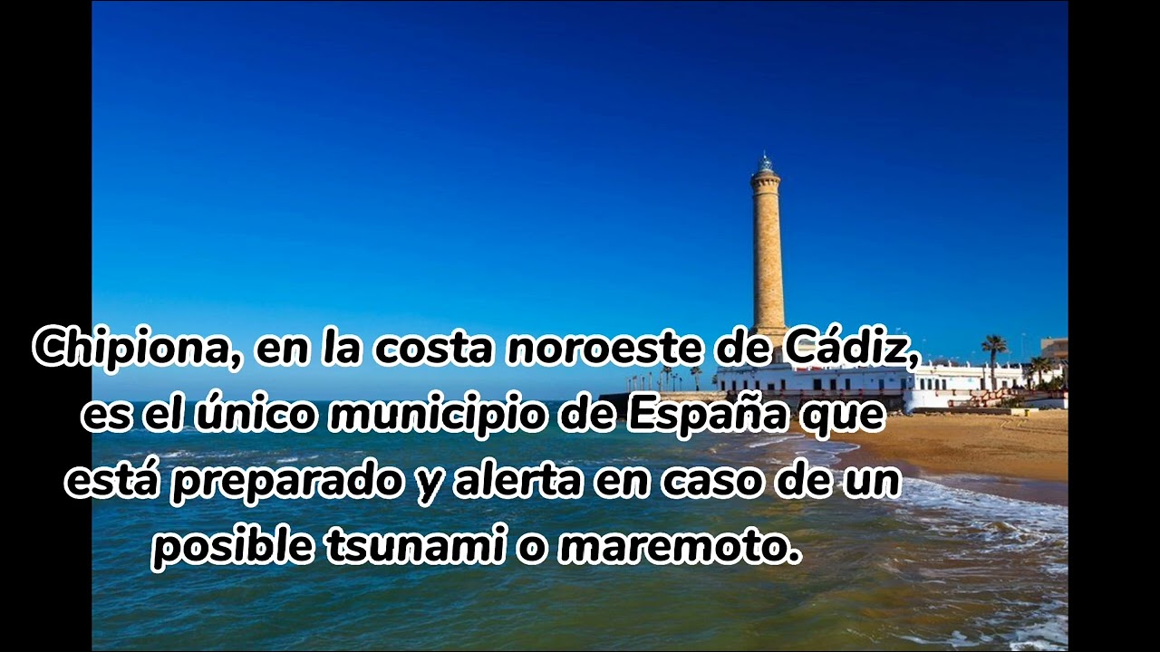 Tsunami de Chipiona. Informacion - YouTube