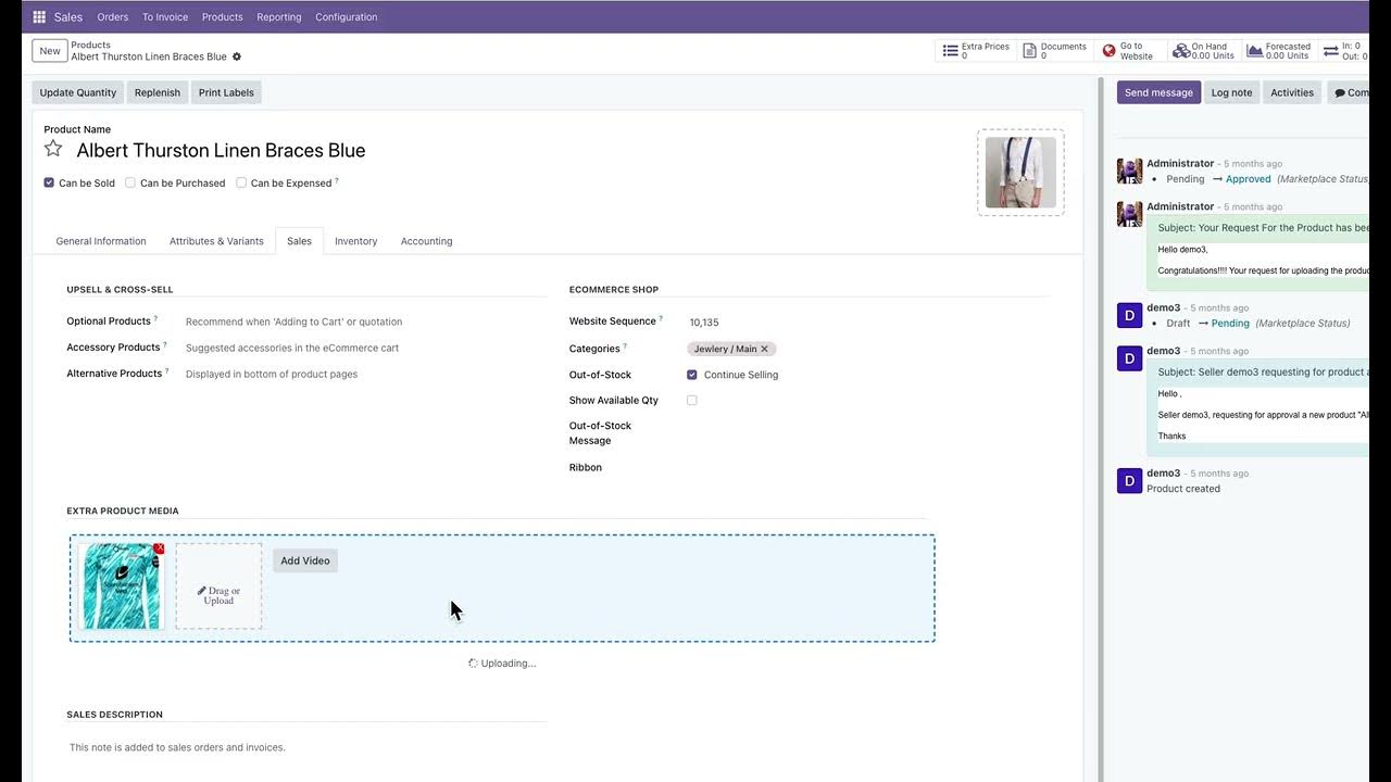 Multiple Images Drag and Drop Widget for odoo one2many and binary field - YouTube